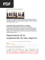 Conclusion de La Organizacion Empresarial | PDF | Business | Economias