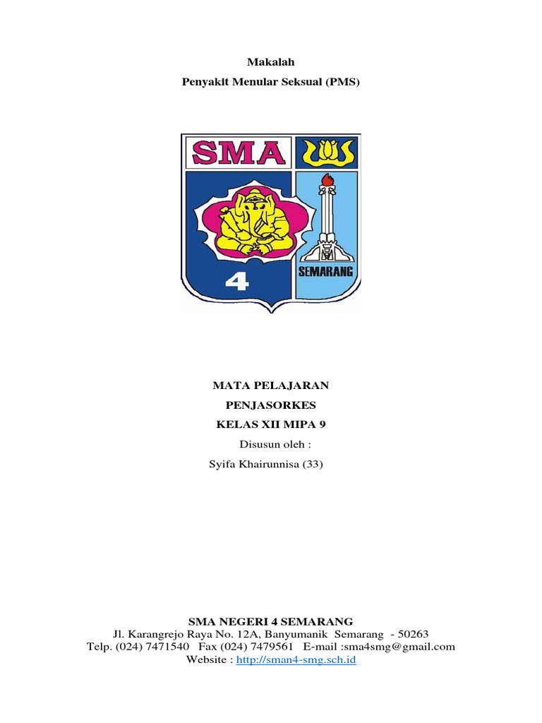 Makalah Pms Selesee | PDF