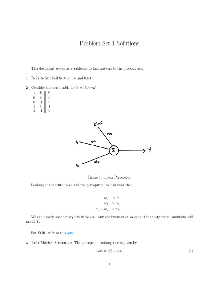 Problem Set 1 Soln | PDF | Applied Mathematics