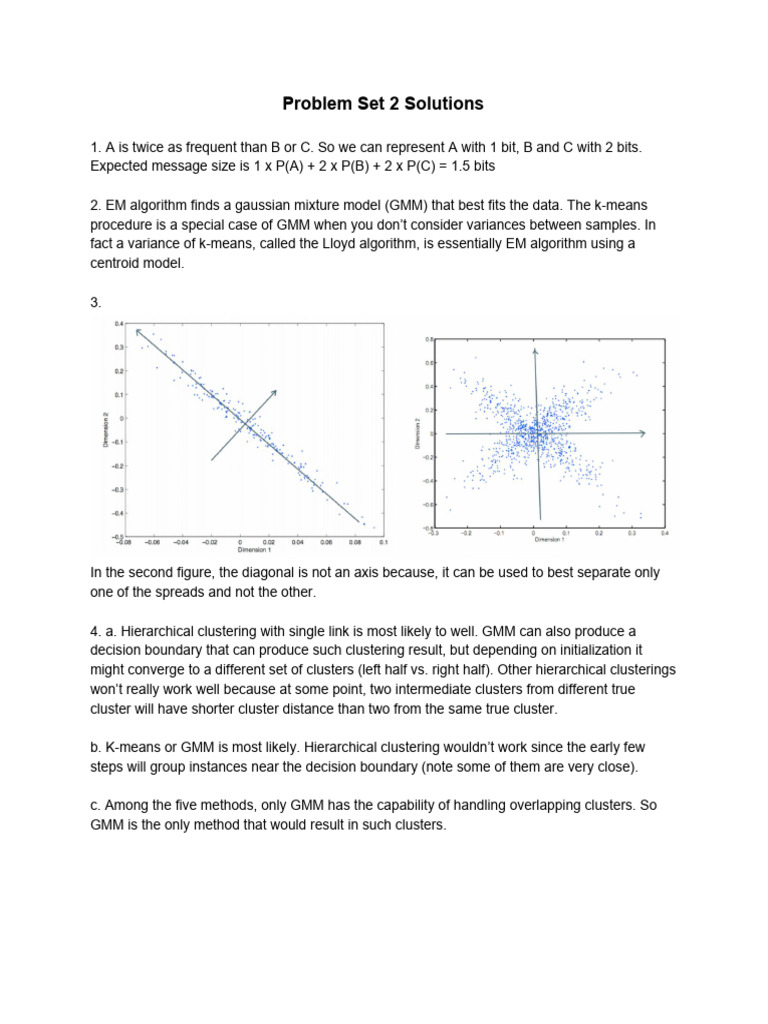 Problem Set 2 Soln | PDF | Cluster Analysis | Economic Equilibrium