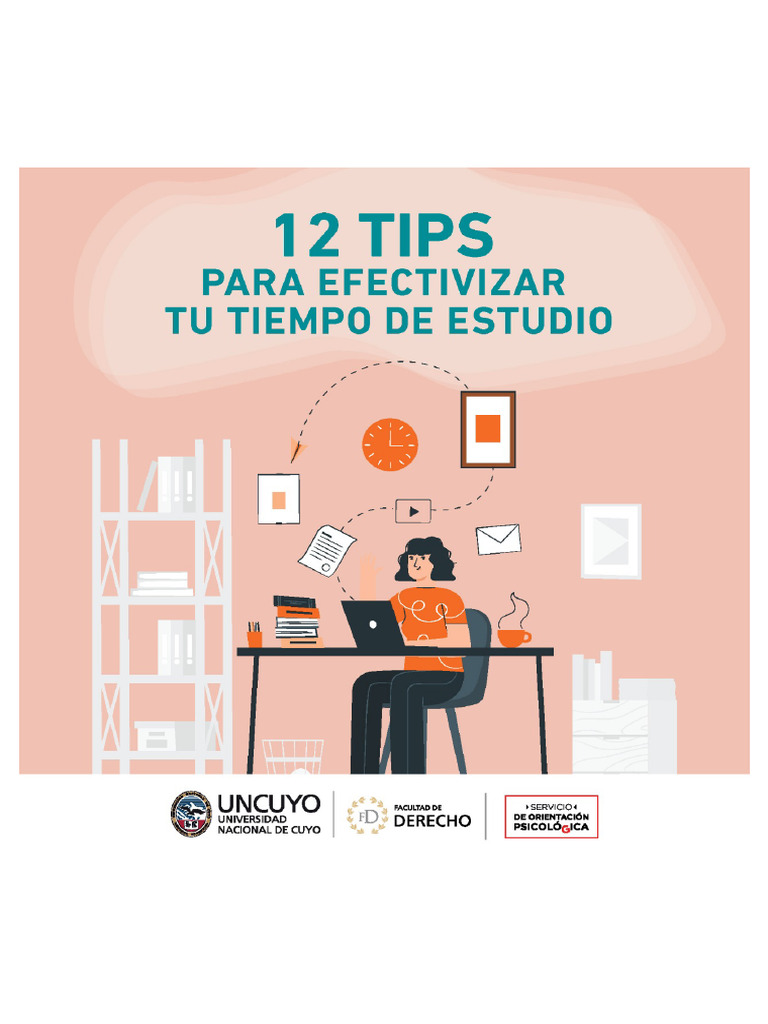 12 Tips para Efectivizar Tu Tiempo de Estudio | PDF