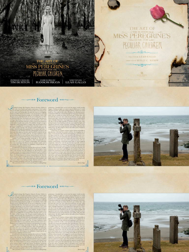 The Art of Miss Peregrine's Home For Peculiar Children | PDF