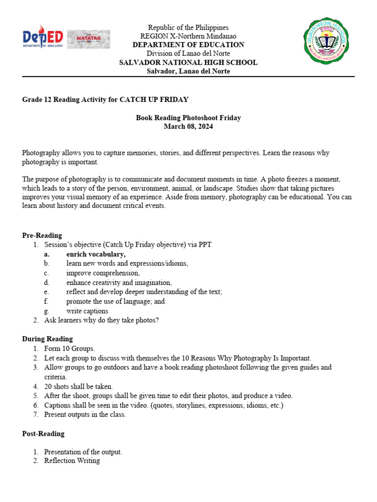 Book-Reading-Photoshoot-Friday | PDF | Cognitive Psychology | Behavior Modification