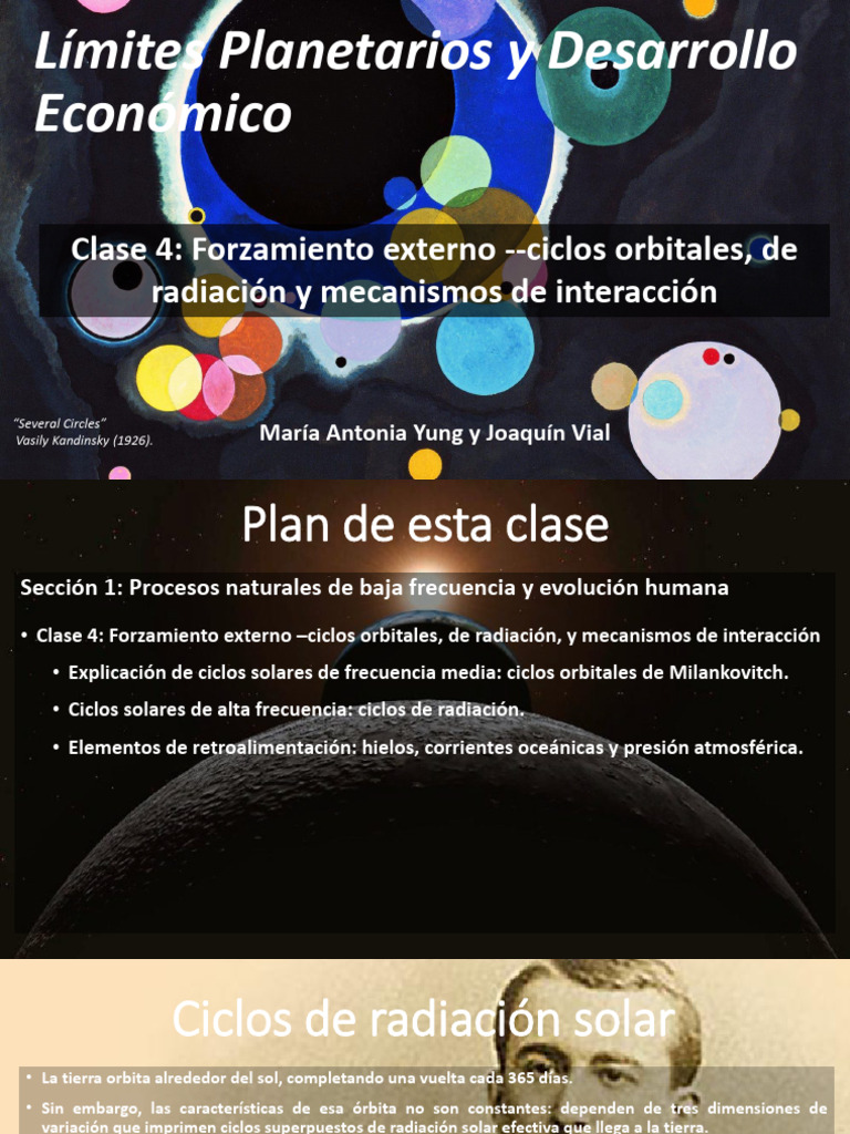 Ciclos Orbitales y Clima en la Tierra | PDF | Era de Hielo | Tierra