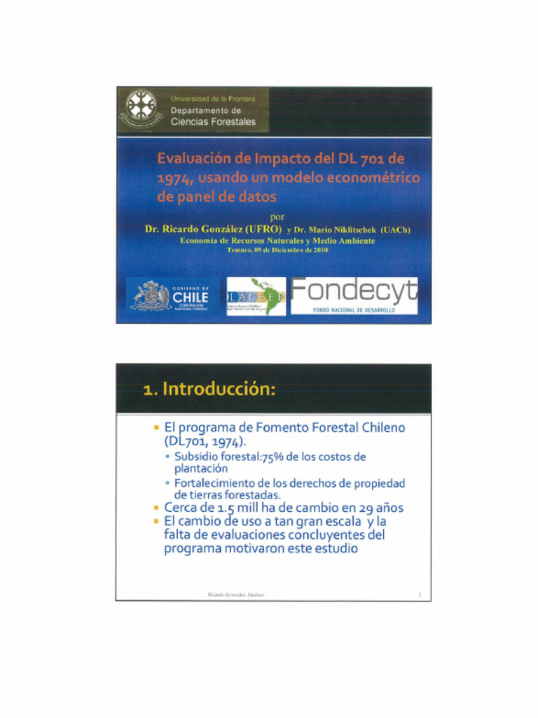 Presentacion RGonzalez-MNiklitsehek | PDF