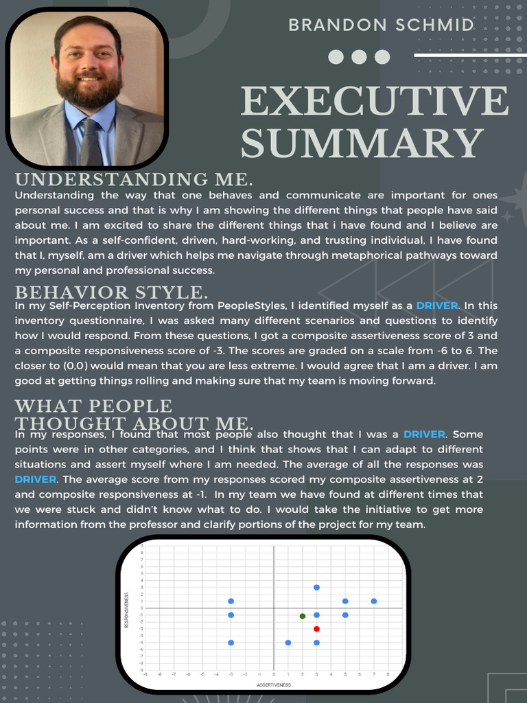 Brandon Schmid Executive Summary Final 1 | Download Free PDF | Behavior ...