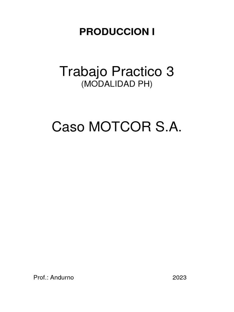 TP3-4 Costo para La Toma Decisiones | PDF
