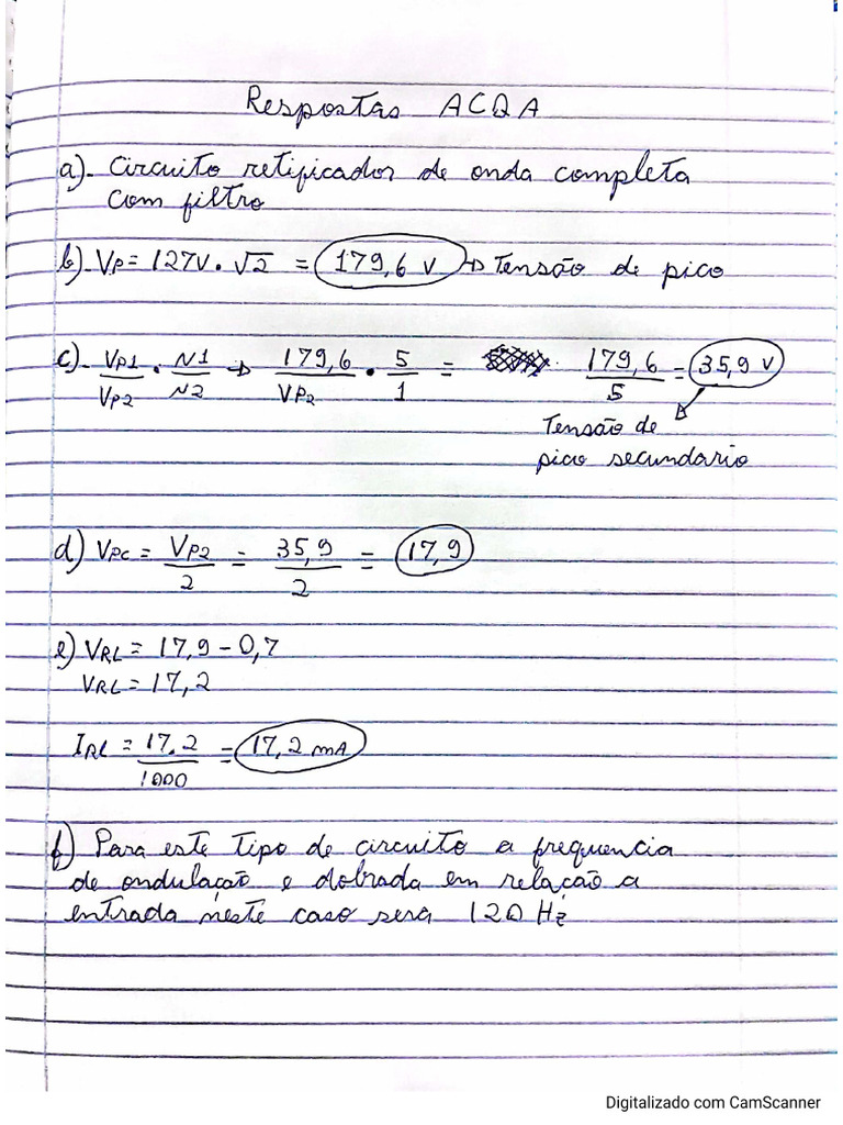ACQA Eletronica analogica | PDF