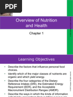 AMDR Guidelines for Macronutrients | PDF | Nutrients | Calorie