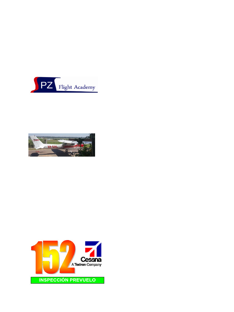 Lista de Chequeo PZ Flight 152 | PDF | Carburador | Quitarse