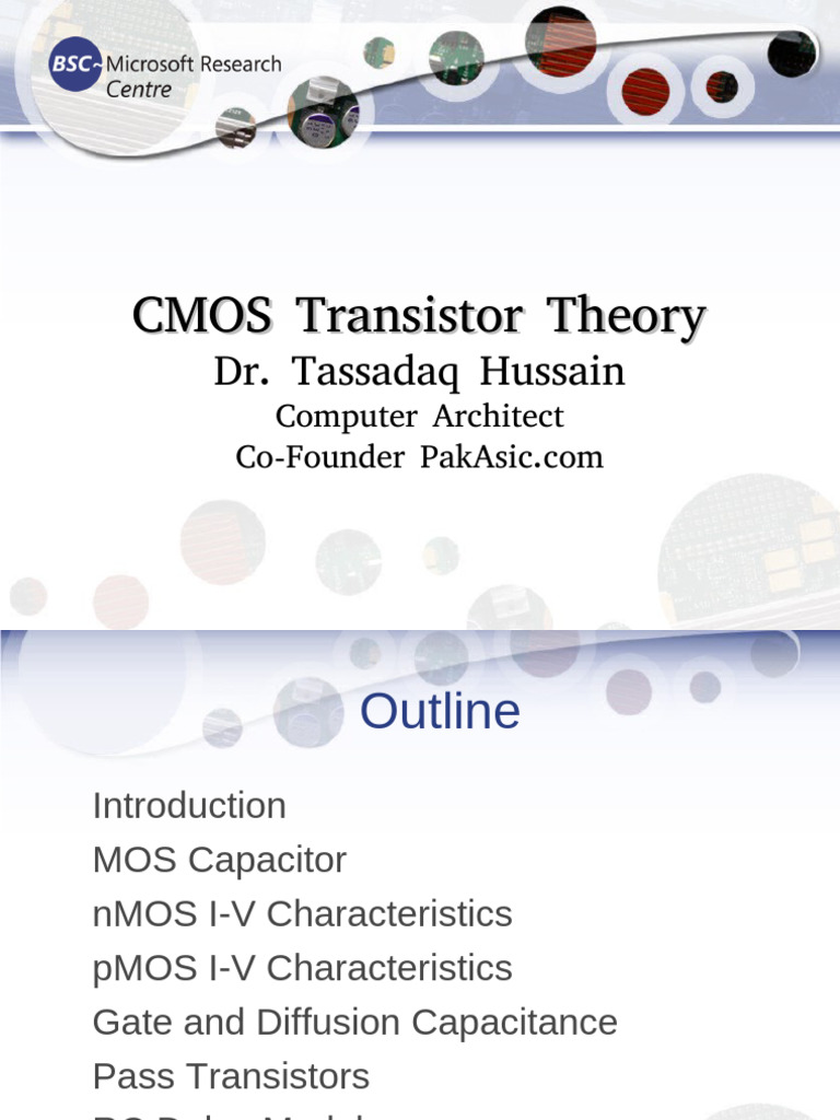 Vlsi Lec 02 Pdf Mosfet Field Effect Transistor