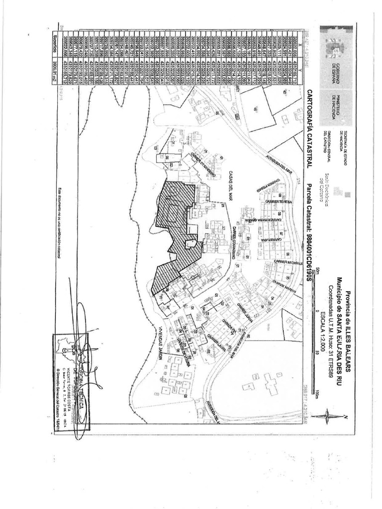 Planos Aportados en Exp. Catastro | PDF