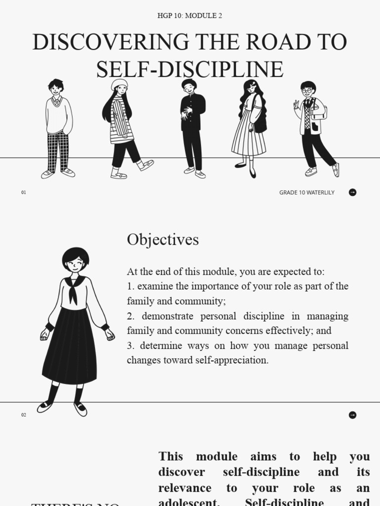 Discovering The Road To Self-Discipline: HGP 10: Module 2 | Download Free PDF | Disciplines ...