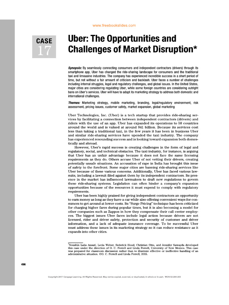 Uber Case Study | PDF
