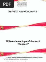 Understanding Professional Honorifics | PDF | Madam | Honorifics