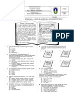 Evaluación Diagnóstica de Lectura 2do Grado 2023 | PDF