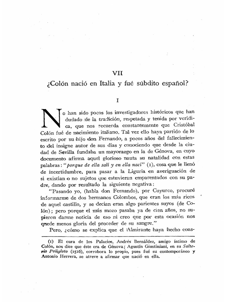 colon-nacio-en-italia-y-fue-subdito-espanol | PDF