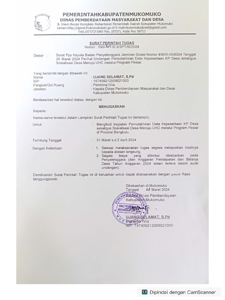 SPT Desa Pesiar | PDF