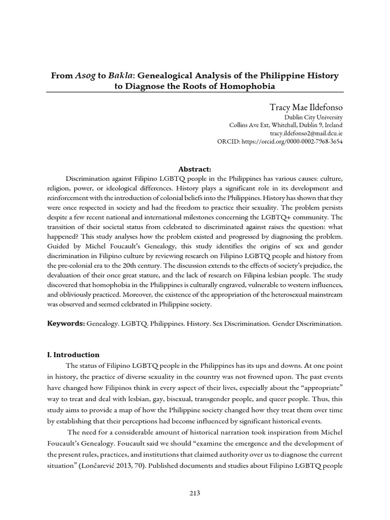 Ildefonso Humanities Bulletin 5.2 | PDF | Homosexuality | Male Prostitution