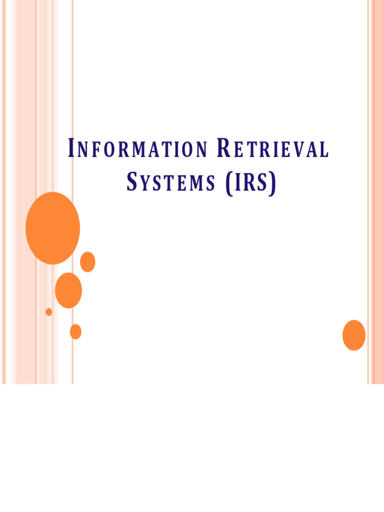 Unit - 5 Irs | PDF | Information Retrieval | Information Science