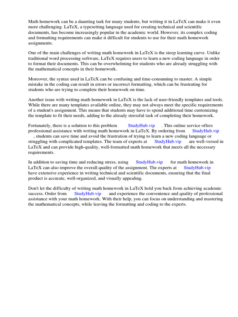 Math Homework in Latex | PDF | Matrix (Mathematics) | Mathematics
