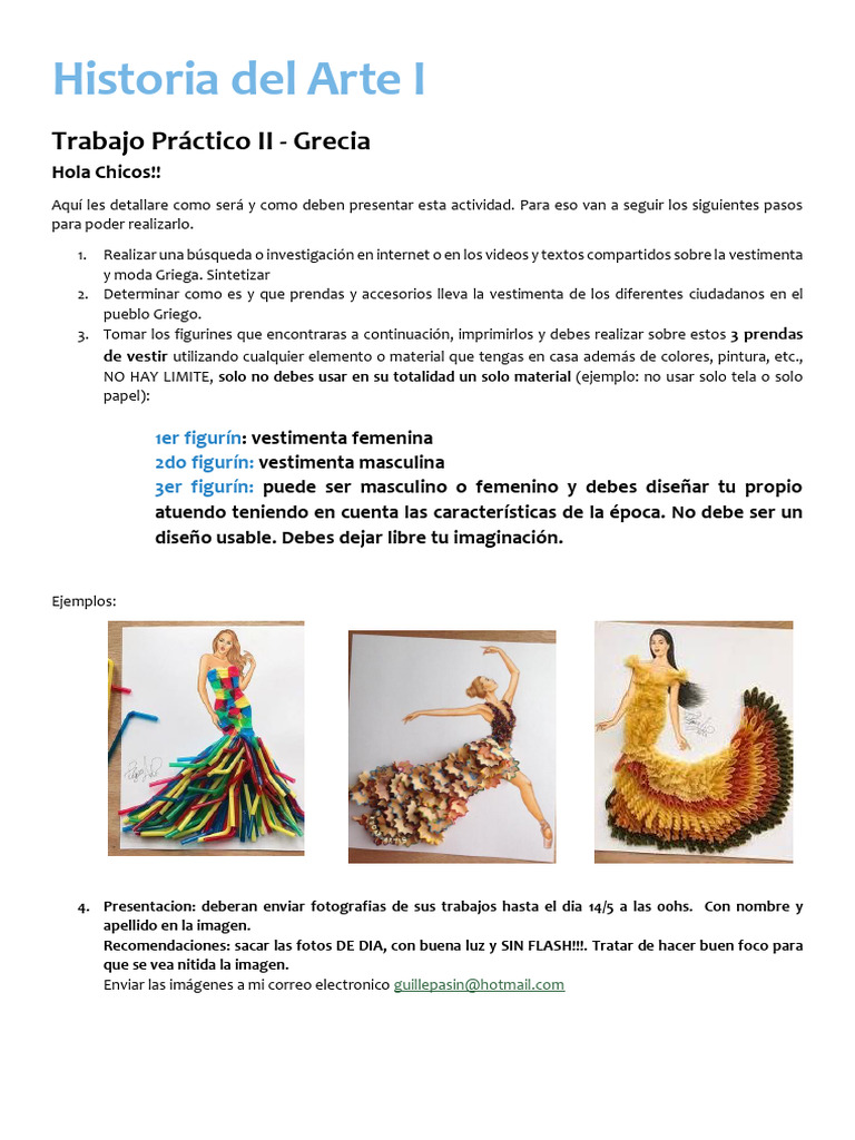 Historia I - Clase 4. TP2 | PDF | Ciencias sociales | Arte