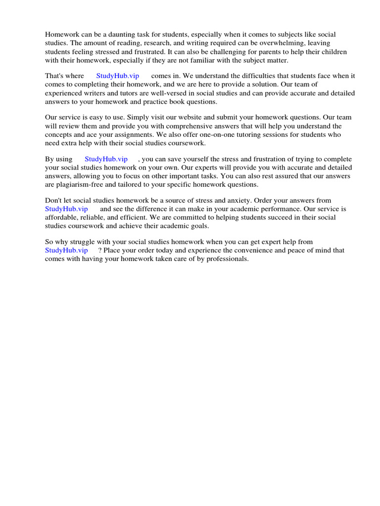 Homework and Practice Book Social Studies Answers | PDF | Homework ...