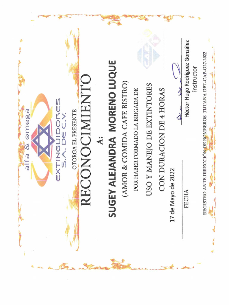 Uso Y Manejo De Extinguidores Pdf