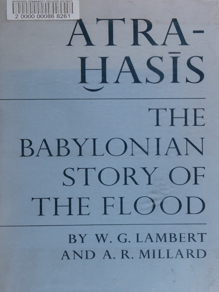 Atrahasis An Ancient Hebrew Deluge Story (Clay, Albert T.) (Z-Library ...