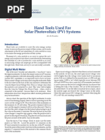 Voc, VMP, Isc and Imp | PDF