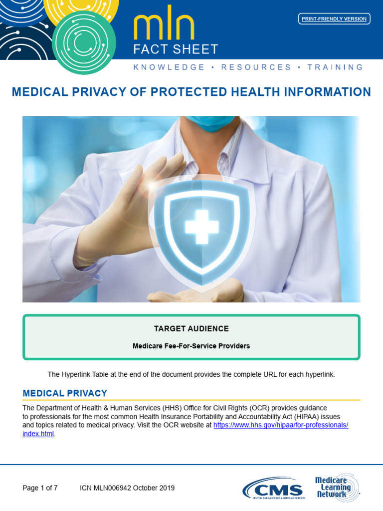2020-CMS-HIPAA Training | PDF | Health Insurance Portability And ...