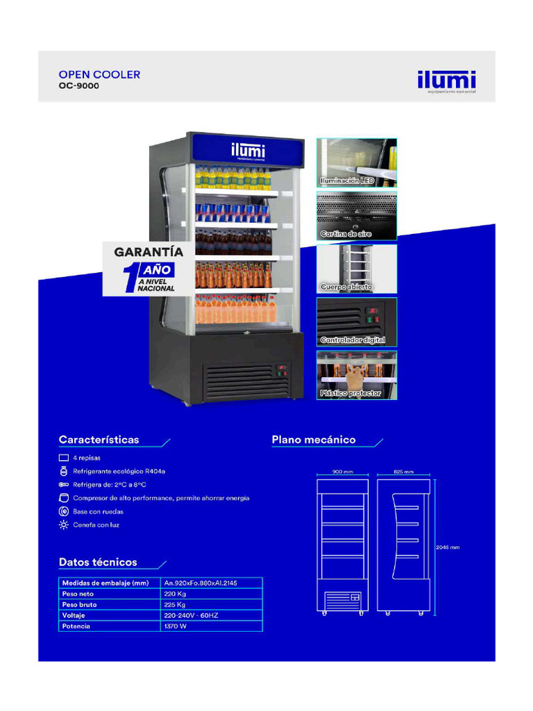 Ficha Tecnica OC-9000 | PDF