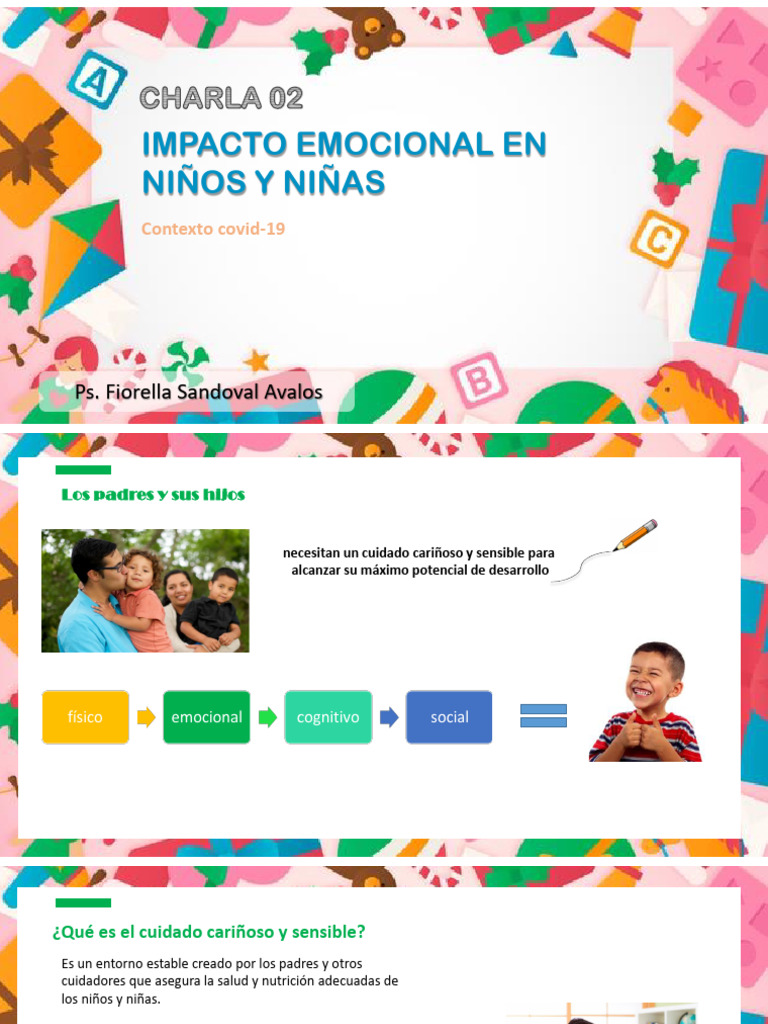 Impacto Emocional Infantil COVID-19 | PDF | Ciencias del comportamiento ...