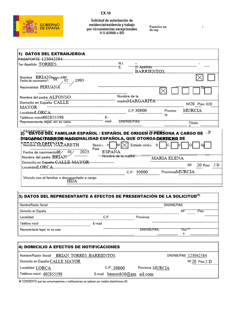 10-Formulario CCEE | PDF | Gobierno