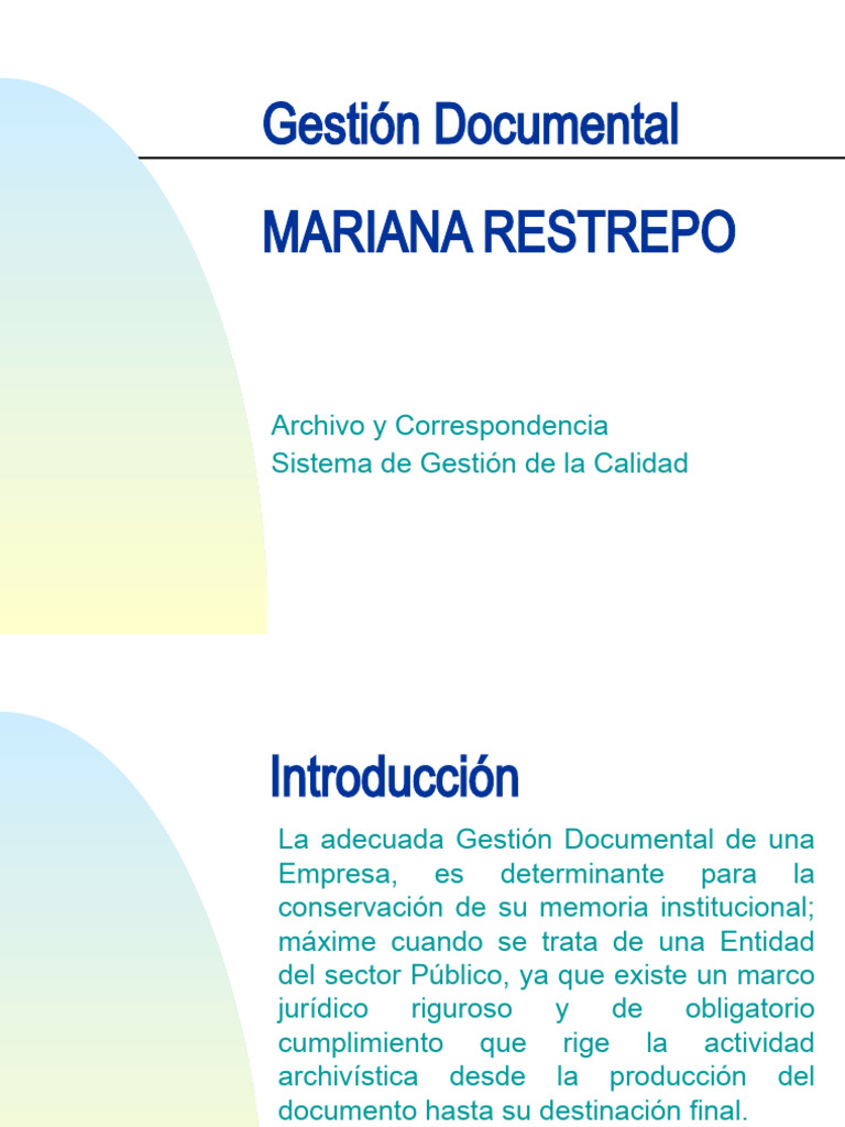 Gestión Documental | PDF | Gestión de registros | Archivo