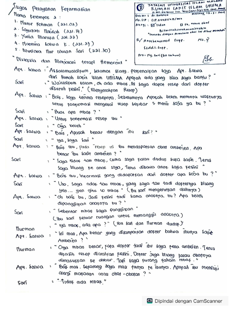 Kel.2 - Terapi Hemoroid (Suppo) | PDF