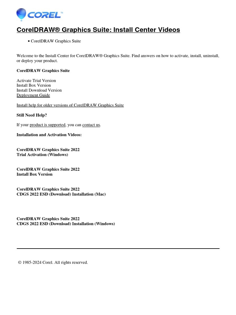 Corel KB Article 128131 en | PDF | Computers