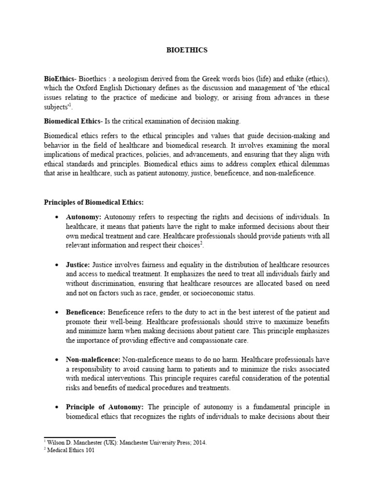 Tribunal Bioethics 2024 | PDF | Bioethics | Informed Consent