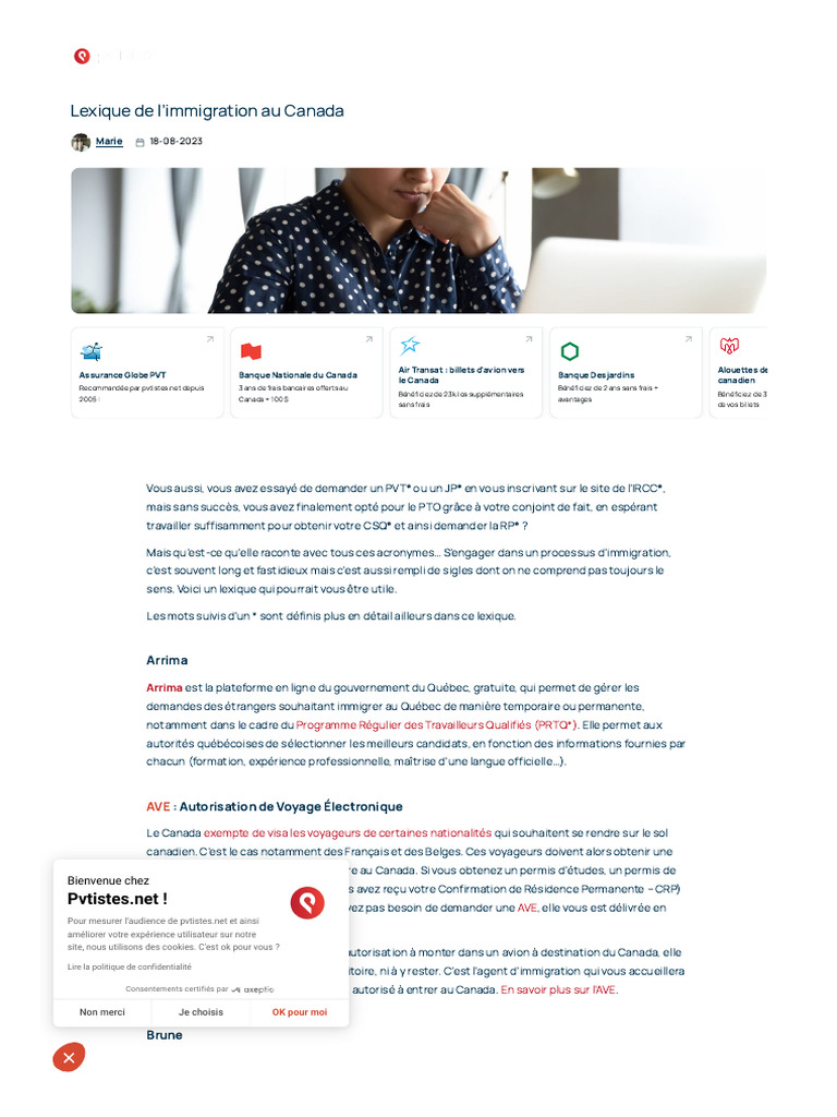 Lexique de l'immigration au Canada | PDF | Canada | Migration humaine