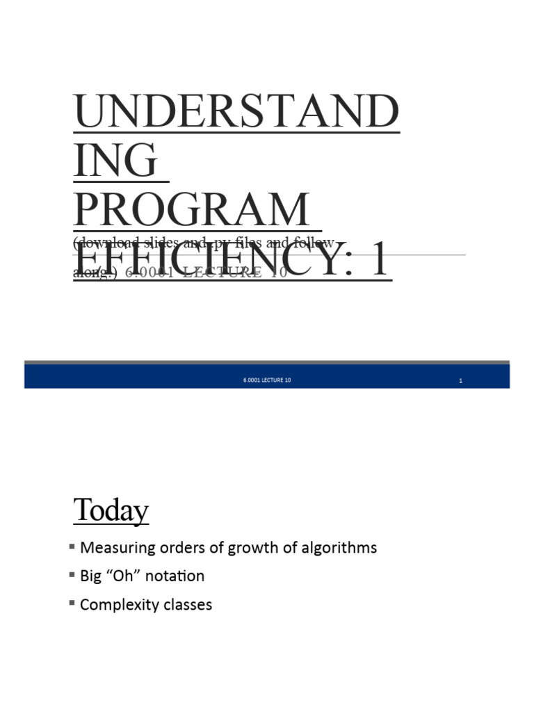 Lecture 10 Pdf Time Complexity Logarithm