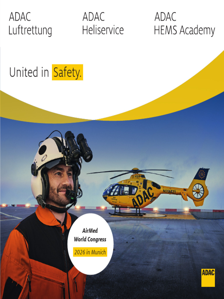 ADAC Hems - Gemeinschafts Folder Web | PDF | Aviation | Transport