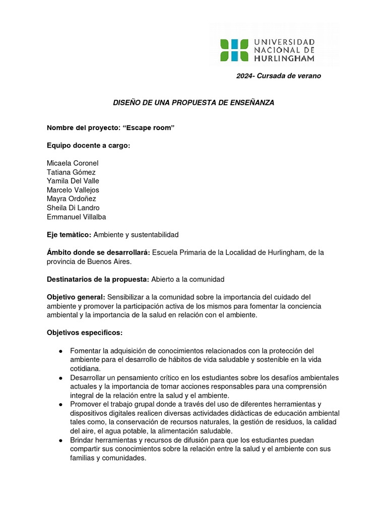 Primer Parcial - Programaciòn | PDF | Enseñando | Contaminación