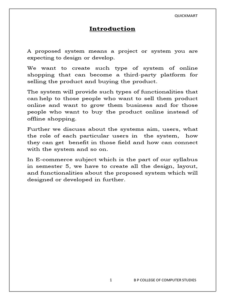 SEM 5 E-COMMERCE - REPORT - (Modified) | PDF | Information Technology | Computing