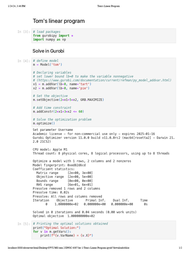 Code PDF Merged | PDF | Mathematical Optimization | Computer Programming