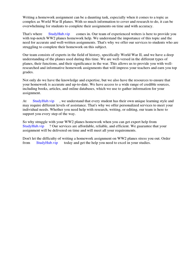 Ww2 Planes Homework Help | PDF | The Blitz | World War II