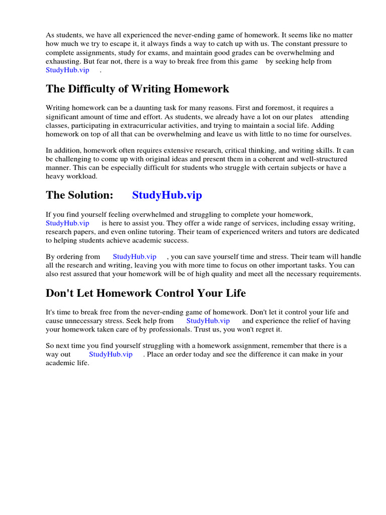 Homework Escape Game | PDF | Homework | Critical Thinking