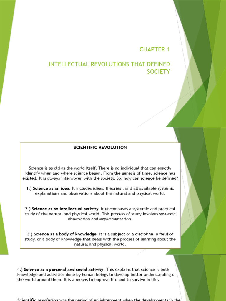 CHAPTER 1 Sts 1 | PDF | Science | Scientific Revolution