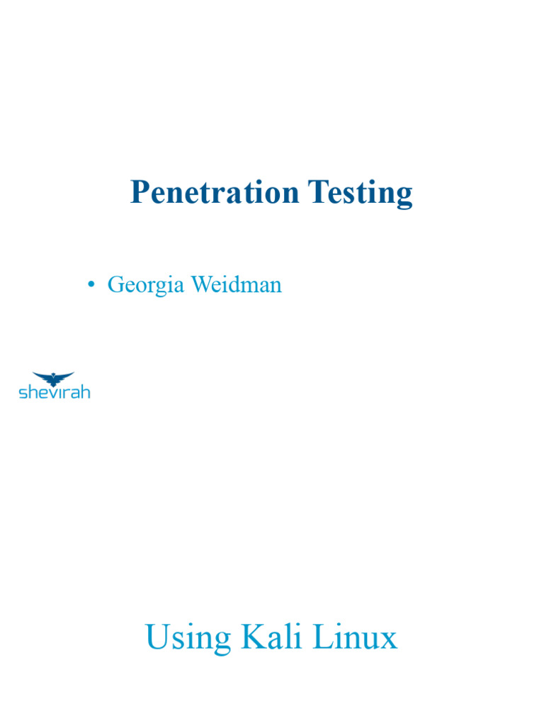 DEF CON 24 - Workshop-Georgia-Weidman-Pentesting-with-Metasploit | PDF ...