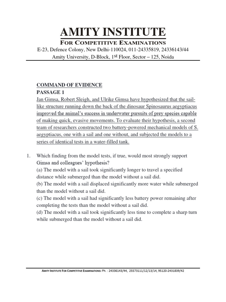 Command of Evidence | PDF | Sediment | Stream