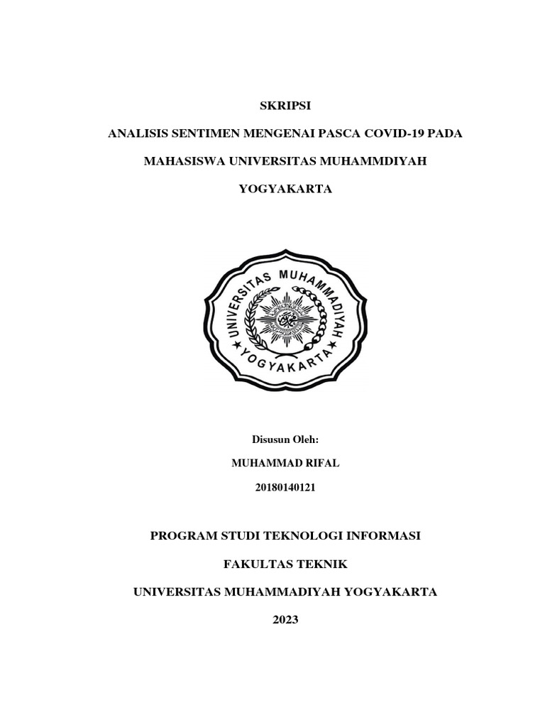 Skripsi Muhammad Rifal | PDF